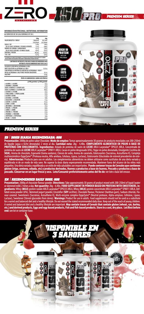 Iso Chocolate - Zero Nutrition